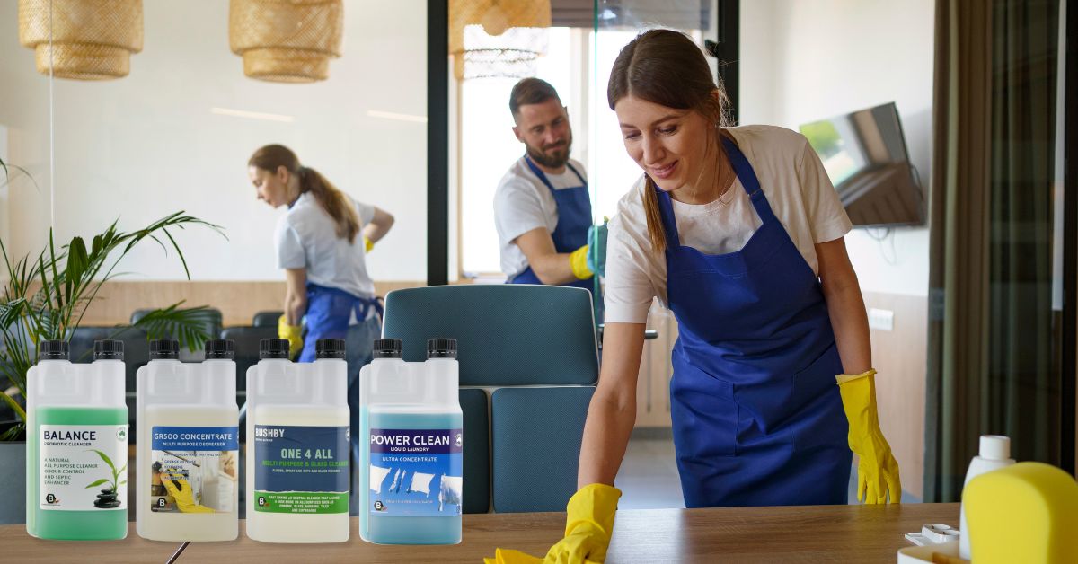 Bushby Cleaning: Australian Cleaning Products Since 1975